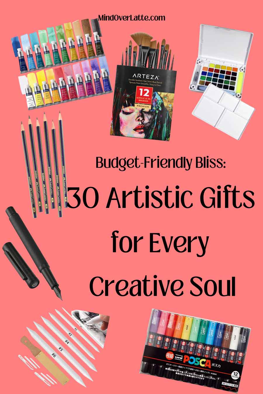 30 Affordable Gift Ideas for the Artist on Your List | Mind Over Latte